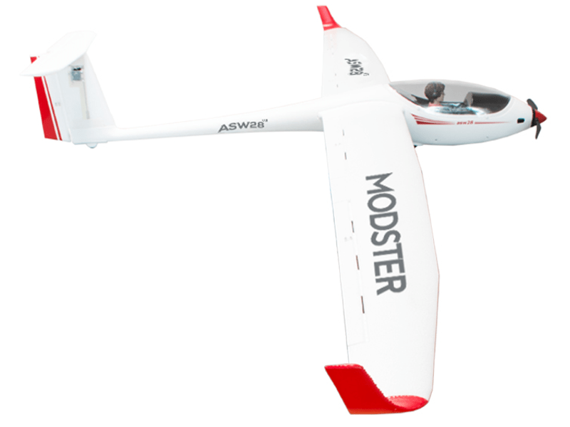 Modster ASW 28 V2 Motor Segelflugzeug ARTF - Hodis-Modellbau-Ecke